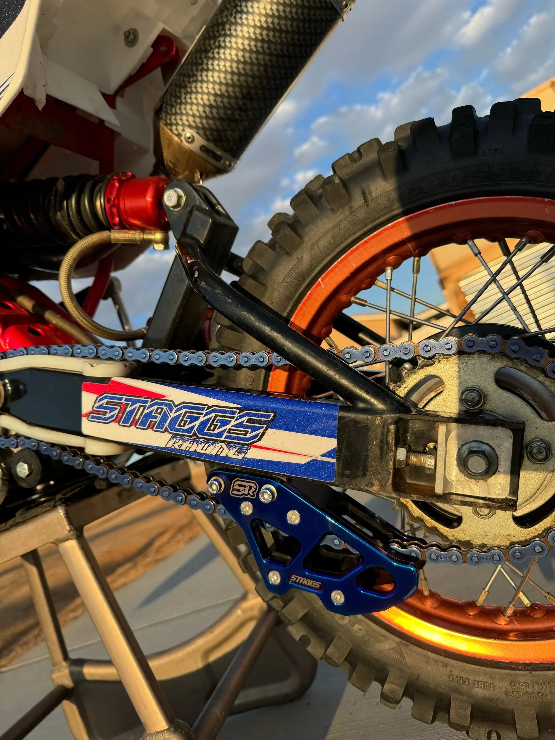 Staggs Blue Jet Fuel chain – STAGGS RACING